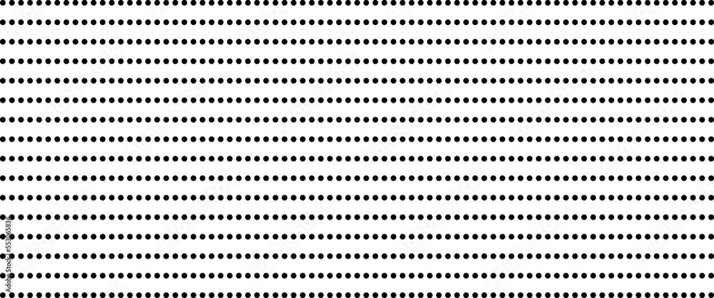 Stockvector Black dot pattern on white background. Straight dot pattern ...