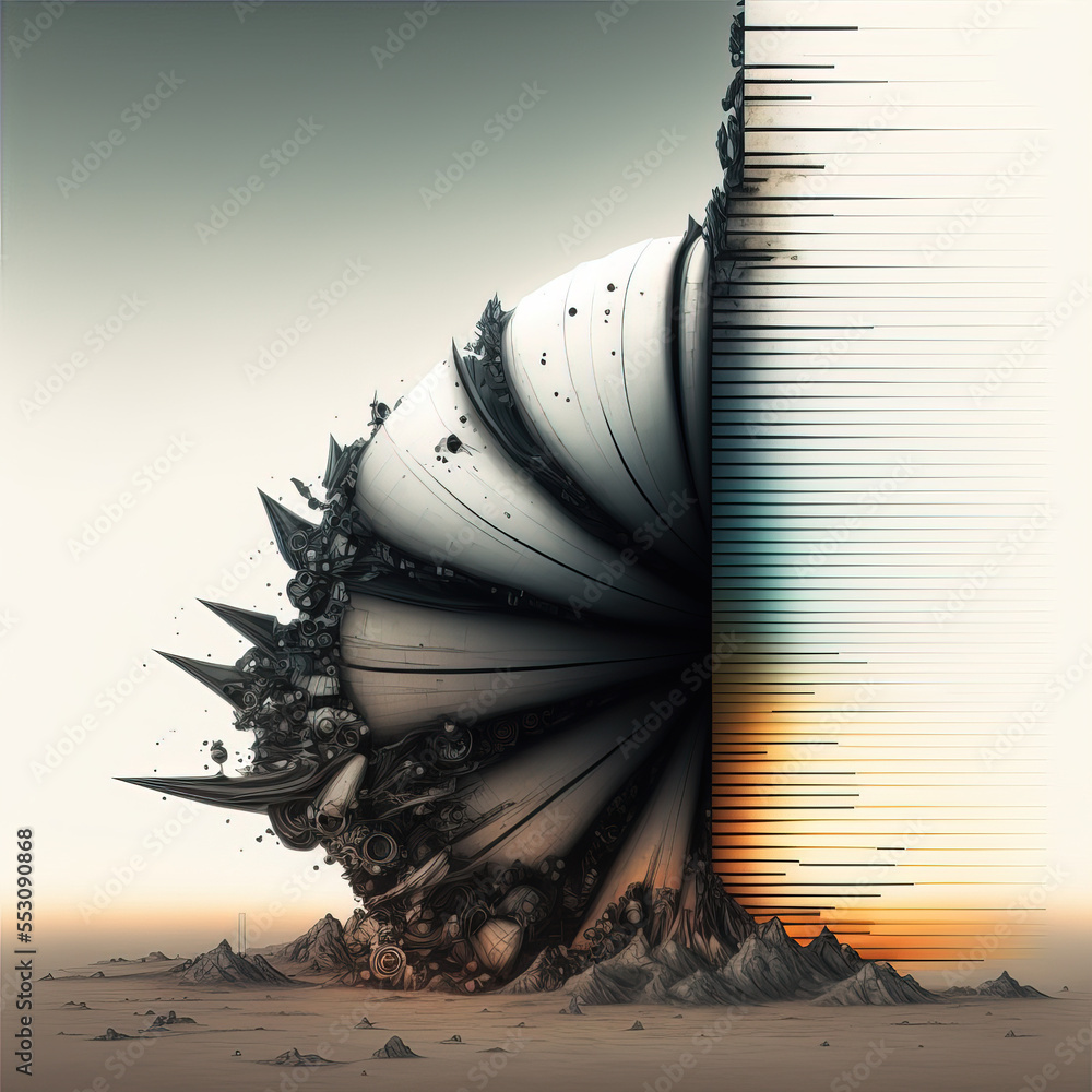 Generative Designs by AI for electronic muso or DJ in need of stunning ...