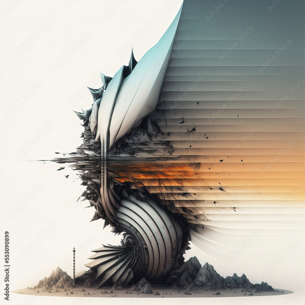 Generative Designs by AI for electronic muso or DJ in need of stunning ...