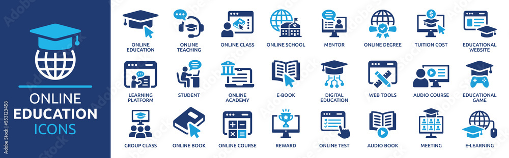 Course Icons Educational Use Site
