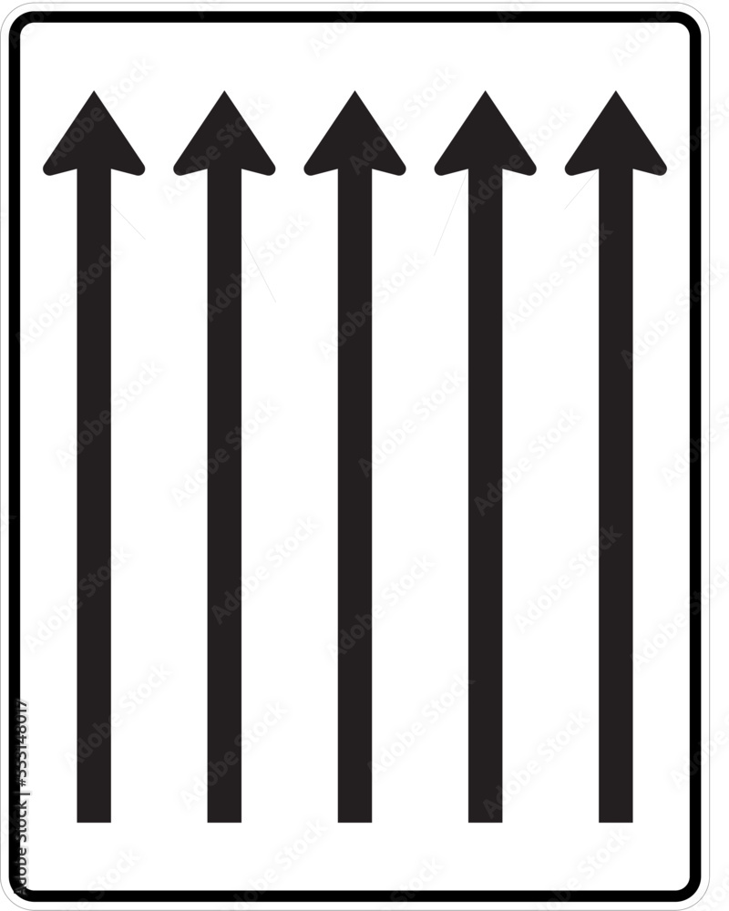 This sign indicates the end of a lanelanes. All the traffic in this ...