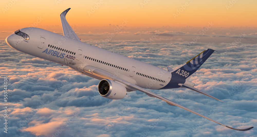Airbus' A350 – with 25% lower operating costs, fuel burn and CO2 emissions compared to previous ...