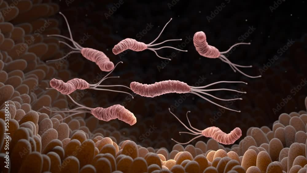 Helicobacter Pylori is a Gram-negative, microaerophilic bacterium found ...
