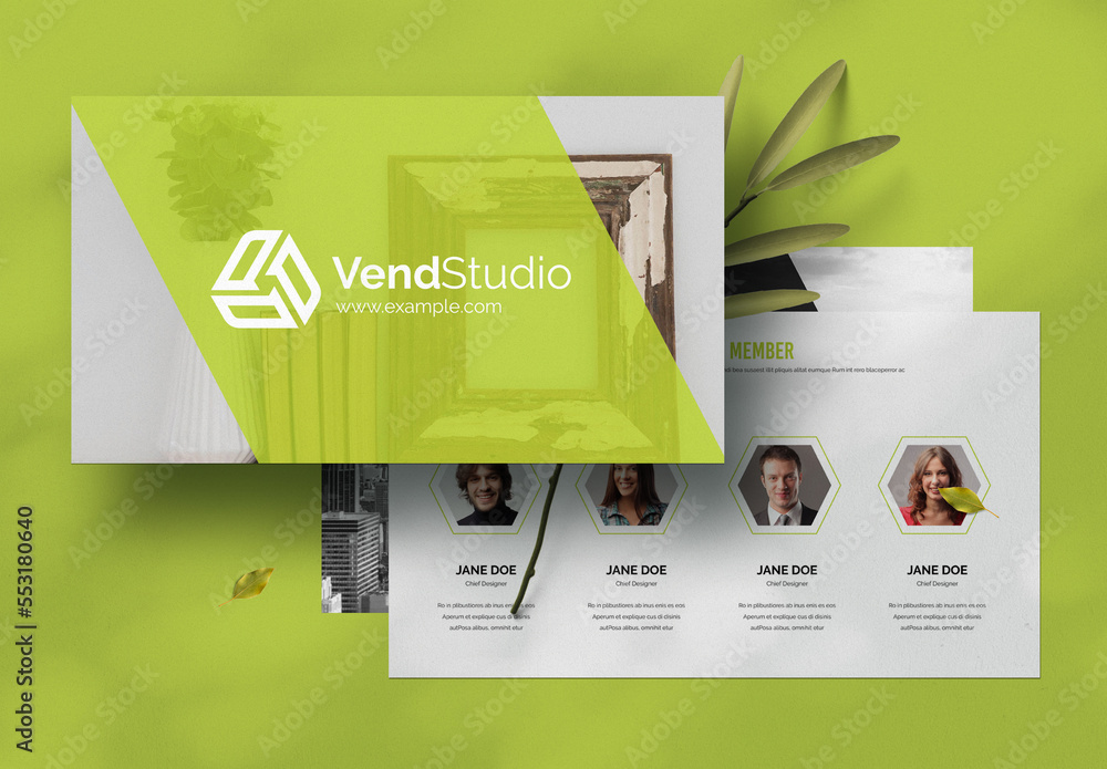 Creative Clean Presentation Template Stock Template | Adobe Stock