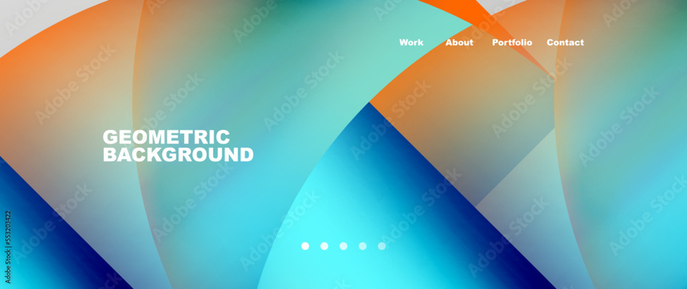 Circles and round elements abstract background design for wallpaper ...