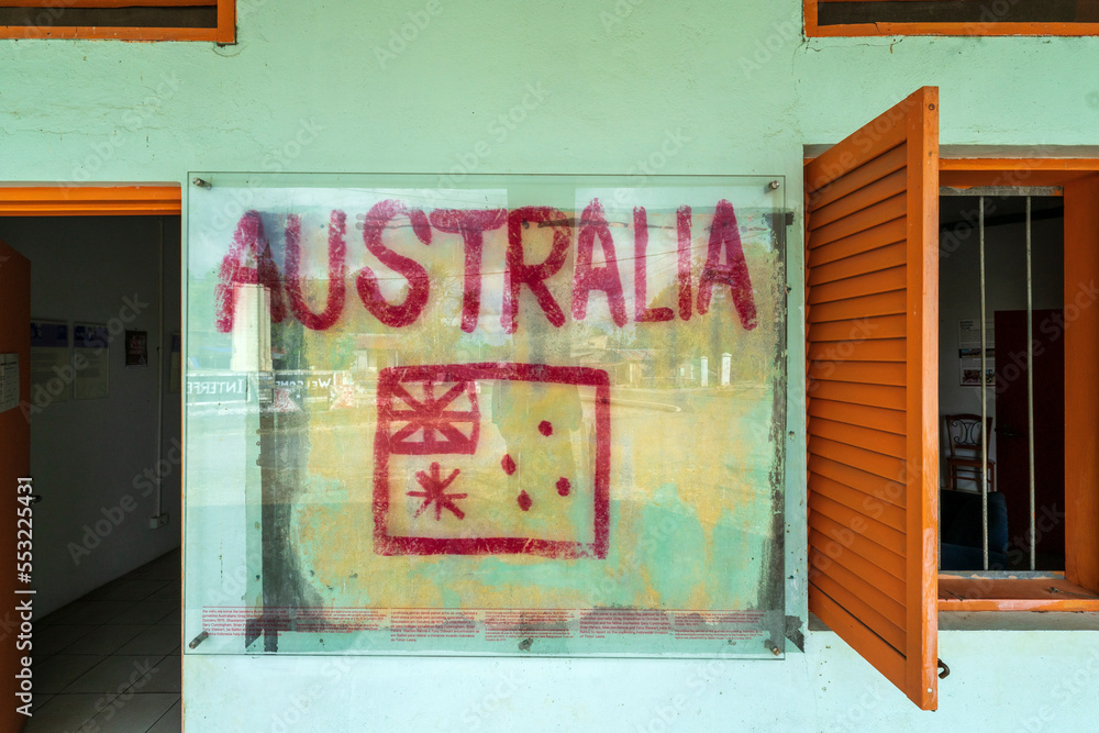 Balibo Five House Museum, East Timor, where the Balibo Five, Australian ...