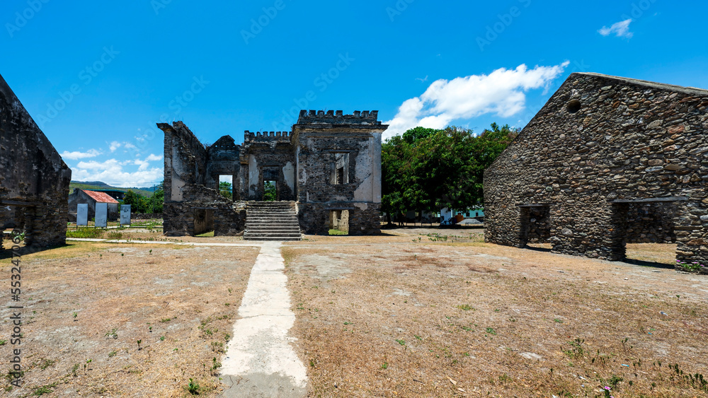 Ai Pelo Prison, Portuguese colonial ruins on the Northern Coast of ...