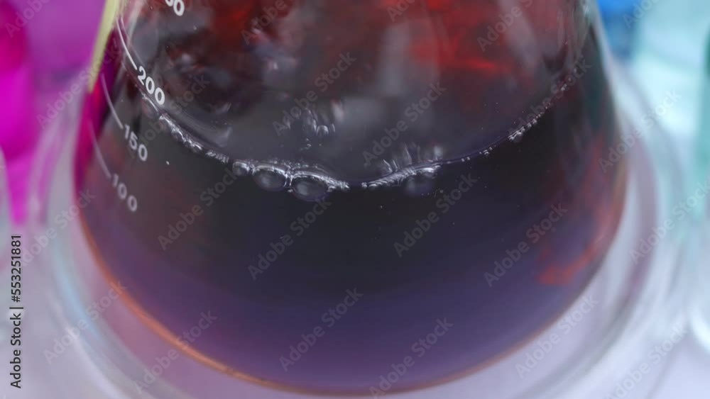 The color of the Congo red indicator dye changes from red to blue, a ...