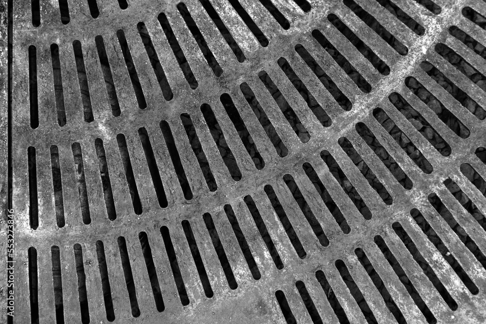 Transparent PNG Metal Grate Drainage Flooring Texture Background. Stock ...