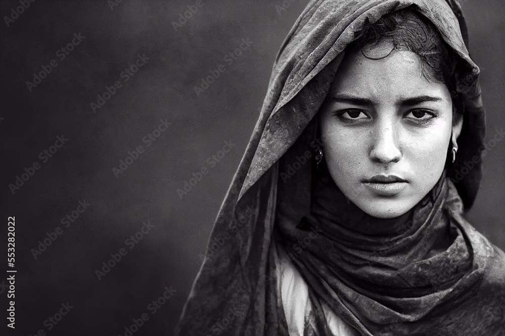 Sumerian Woman of Ancient Babylon - Digital Illustration - Generated by ...