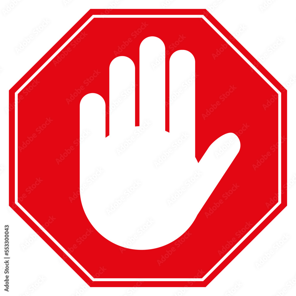 Not Allowed Sign Only Stuff Sign Entry Forbidden Sign Stock Vector Adobe Stock