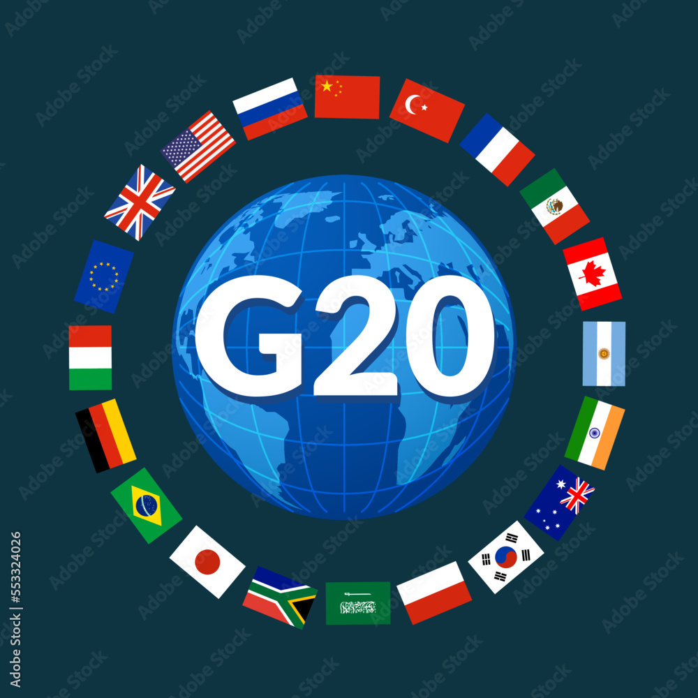 G20 world globe countries infographic. Saudi Arabia Turkey Brazil ...