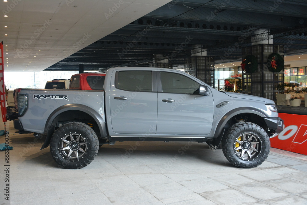 Ford ranger raptor pick up at Bumper to Bumper Car Show in Paranaque ...
