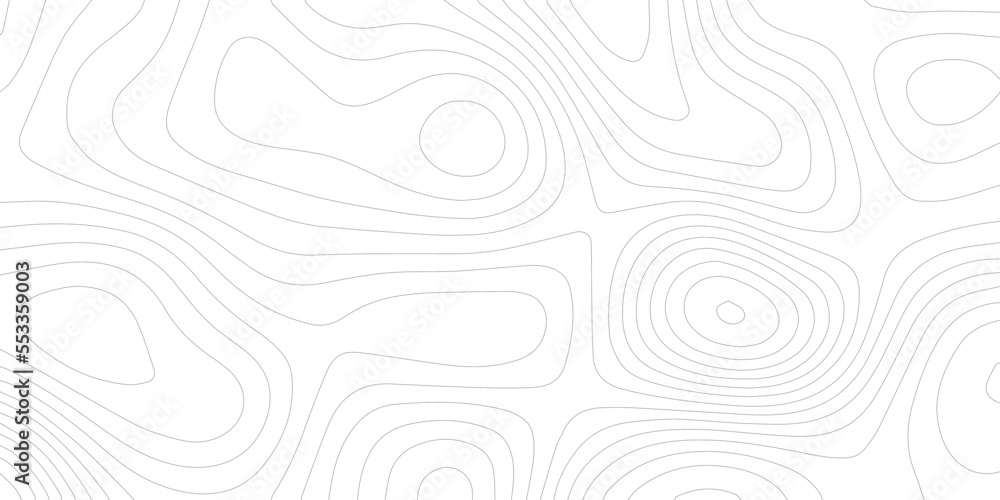 Topographic map, Abstract background vector and topographic pattern line map background. wavy ...