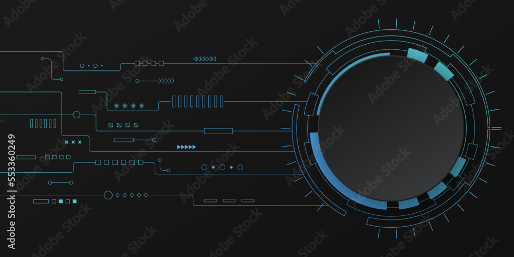 Abstract technology background. Hi tech digital and communication ...