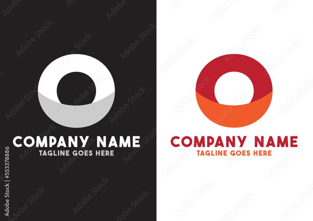 Letter O logo design vector template, O letter logo Stock Vector ...
