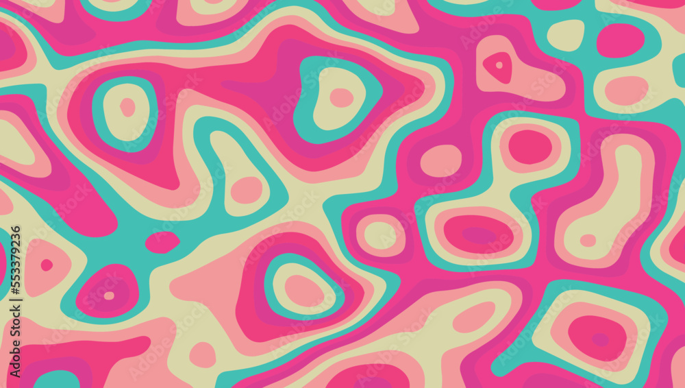 Flat style paper cut banners abstract background and paper cut shapes ...