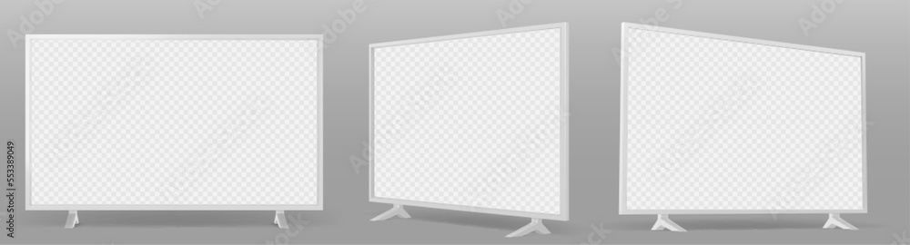 Black billboard mockup. Outdoor street banner in front and perspective ...