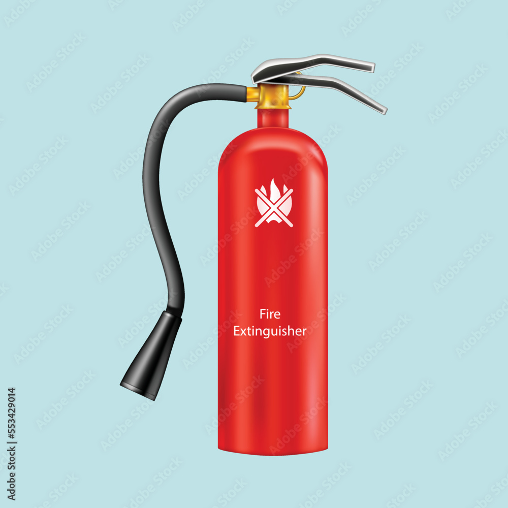 This vector file is for Fire Extinguisher. This extinguisher vector ...