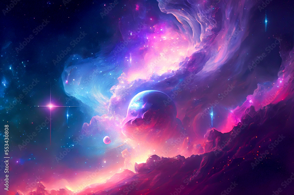 Beautiful Stars In Space