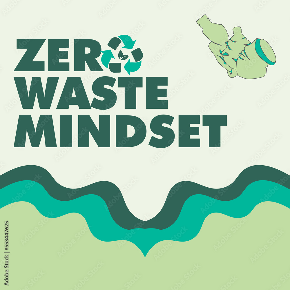 go green reduce, reuse, recycle design banner background, go green ...