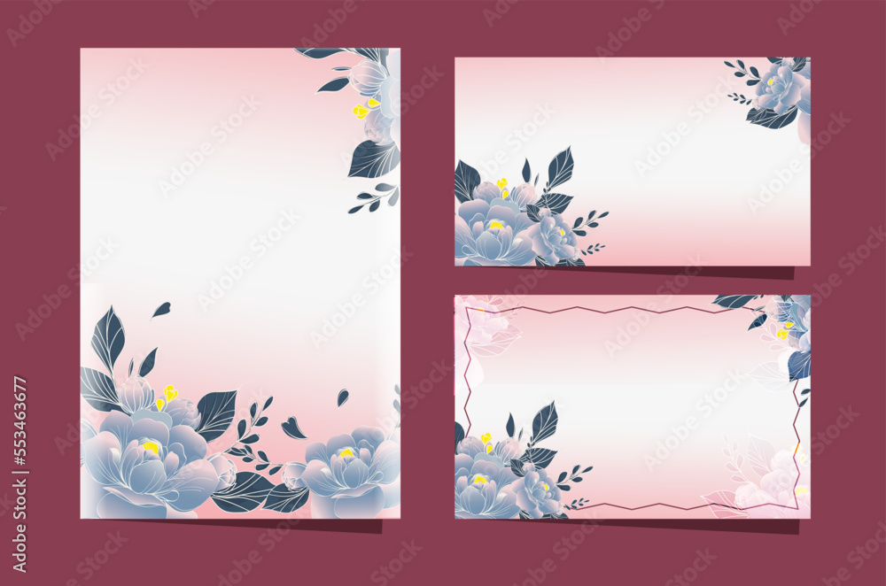 wedding invitation background. wedding invitation paper. Stock Vector ...