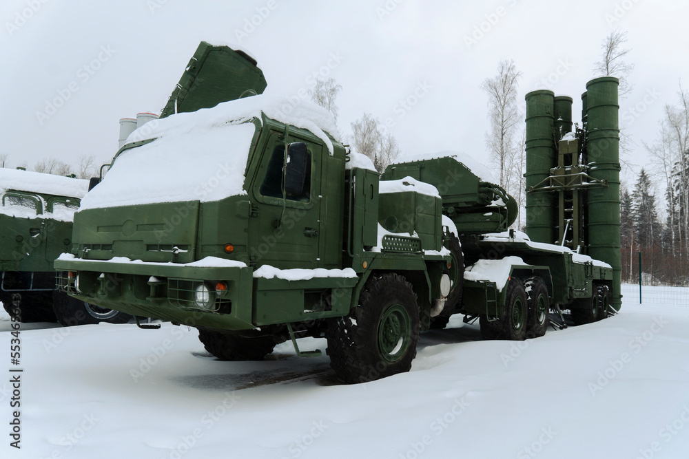 anti aircraft missile system. Russian armed forces. Heavy Russian ...