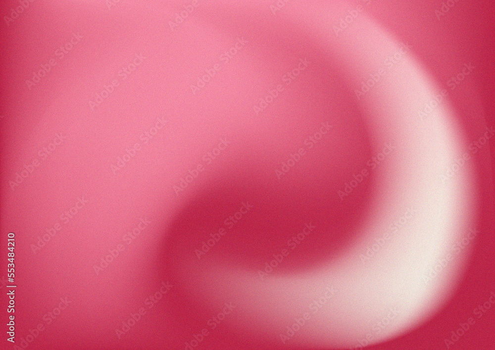 Retro gradient background with grain texture. Viva magenta abstract ...
