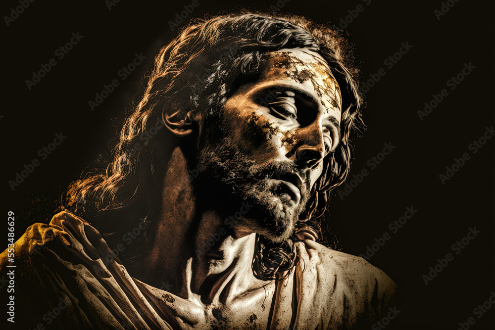 Jesus Christ concepts Stock Illustration | Adobe Stock