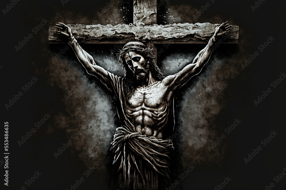 Jesus Christ concepts Stock Illustration | Adobe Stock