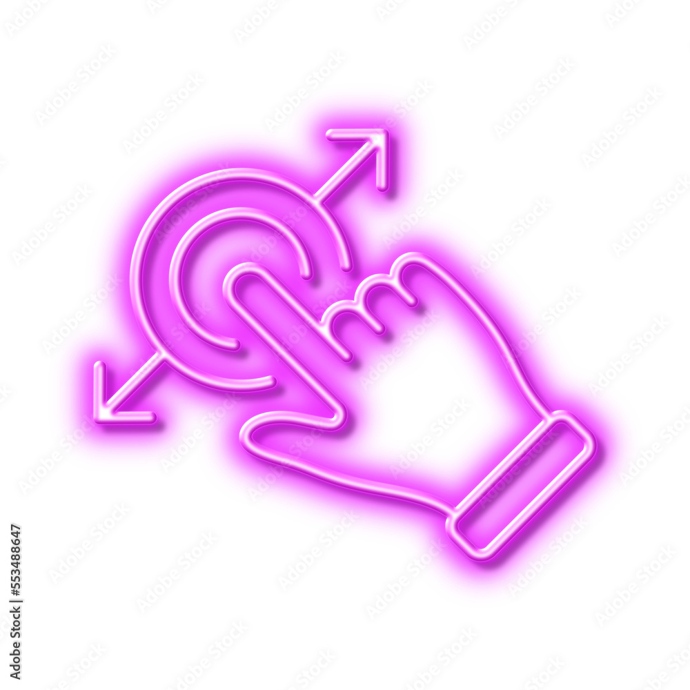 Touchscreen gesture line icon. Drag and drop arrow sign. Swipe action ... Touchscreen gesture line icon. Drag and drop arrow sign. Swipe action ...