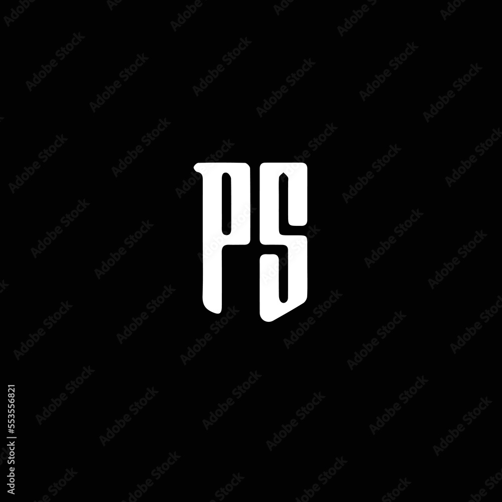 PS PS Logo Design, Creative Minimal Letter PS PS Monogram Stock Vector ...