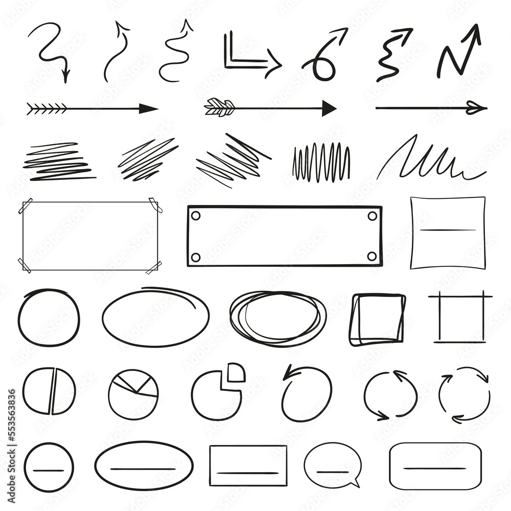 Infographic elements isolated on white. Set of different indicator ...