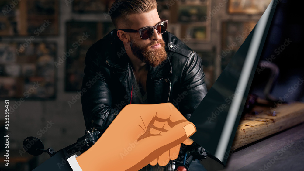 Hand Turning Page Transitions Stock Template | Adobe Stock