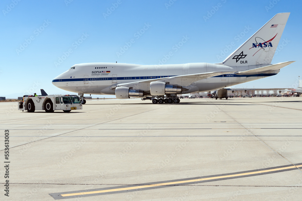 Ewards AFB, California, United States: NASA Boeing 747-SP, with ...