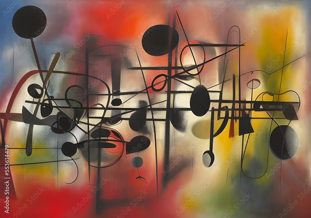 Music Notes Painting