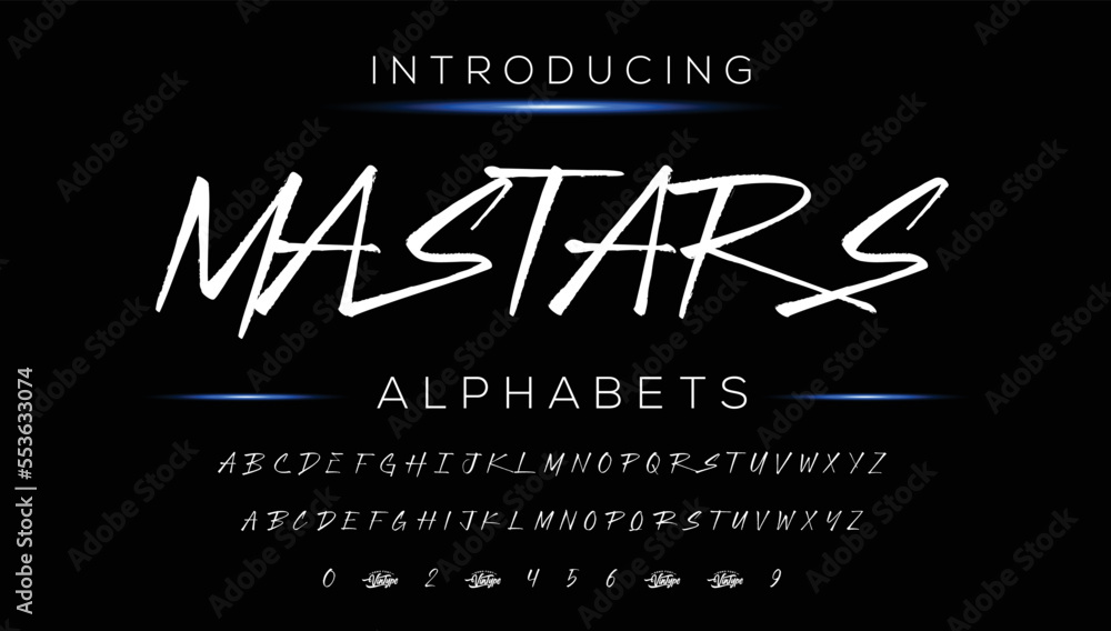 Signature Font Calligraphy Logotype Script Font Type Font lettering ...