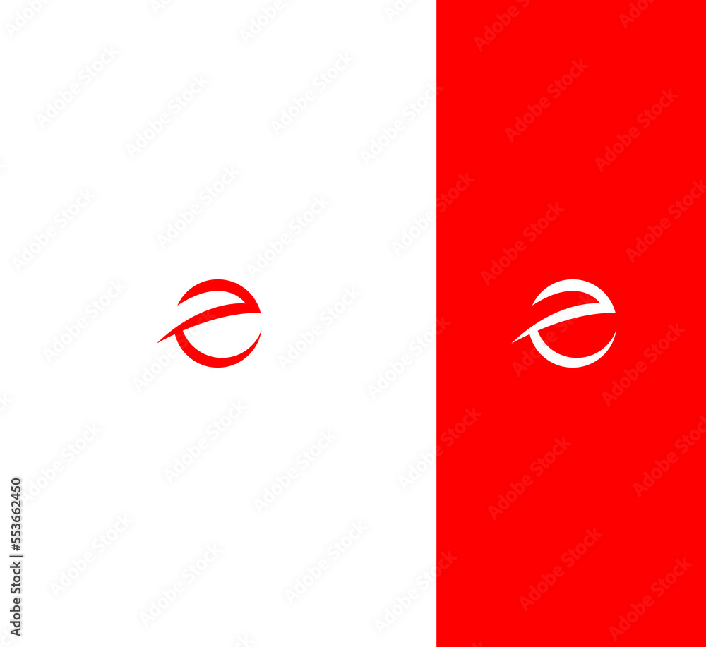 E Letter Logo Vector Template Abstract Monogram Symbol . E Letter ...