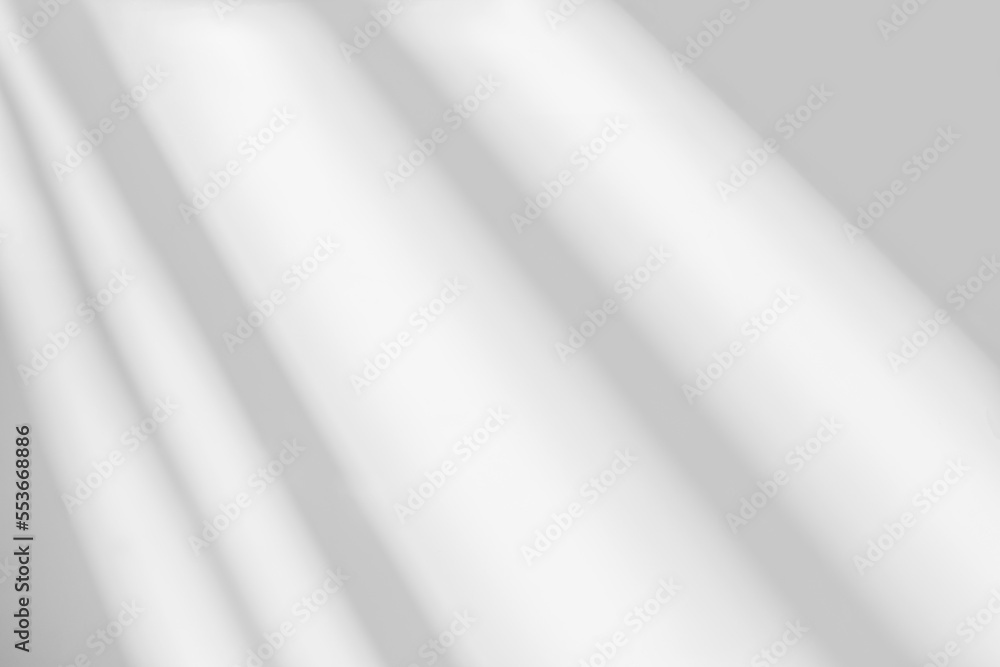 Gray shadow and light blur abstract background on white wall from ...