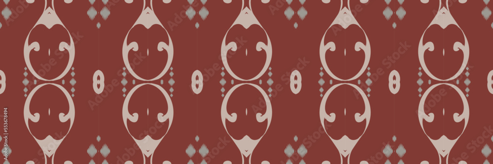 Batik Textile Filipino ikat seamless pattern digital vector design for ...