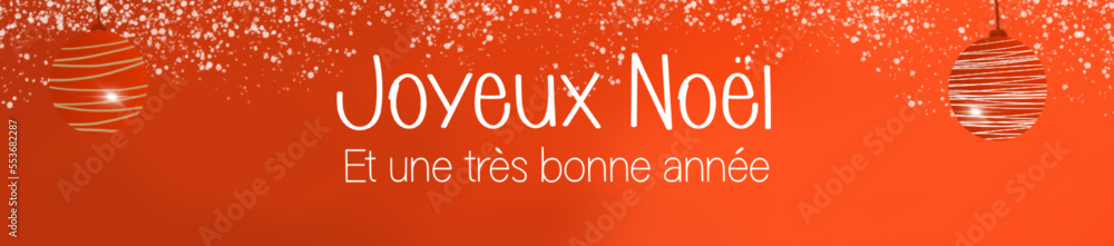 bannière de fête de fin d'année colorée et festive pour YouTube ...