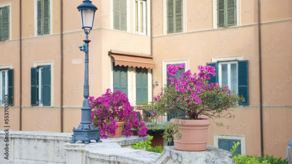 Beautiful Italian buildings architecture with its unique features ...