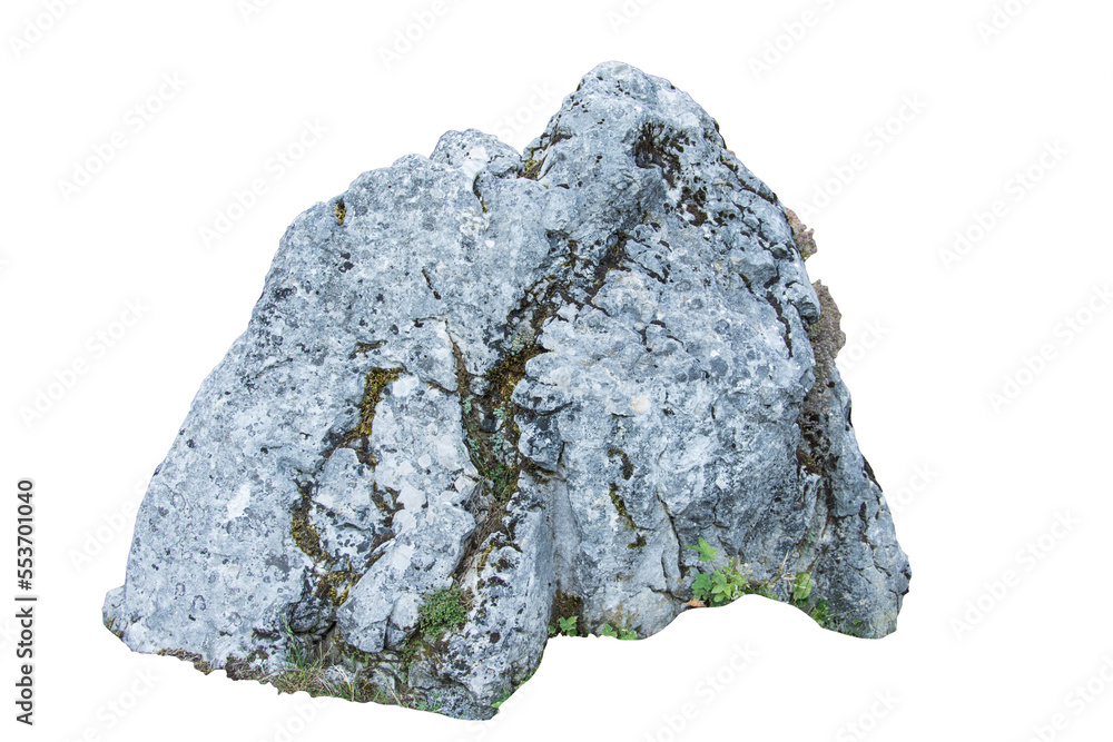 Isolated PNG cutout of a rock on a transparent background, ideal for ...