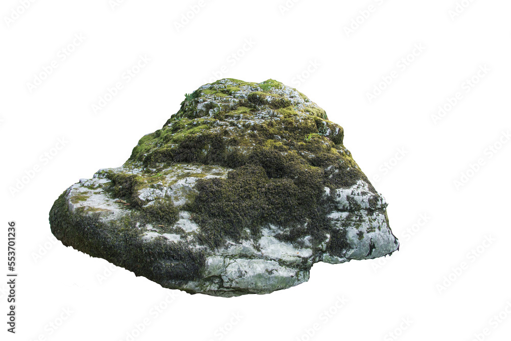 Isolated PNG cutout of a rock on a transparent background, ideal for ...