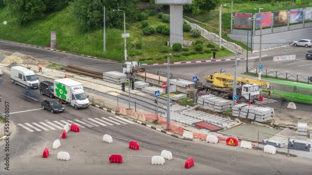 Loader crane for loading and unloading concrete plates from oversized ...