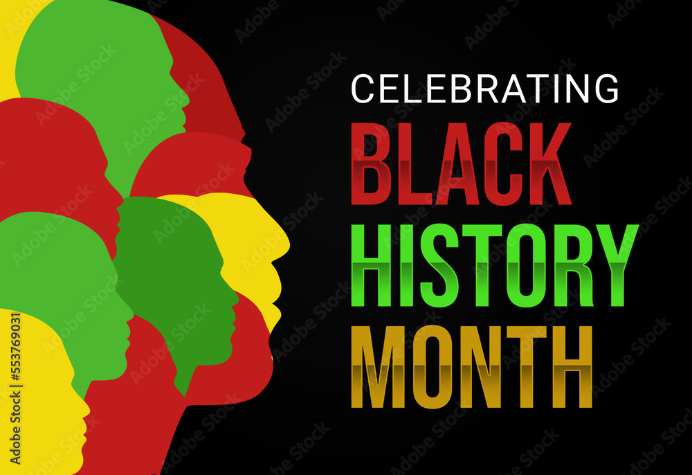 Celebrating Black History Month Wallpaper, Modern colorful history ...