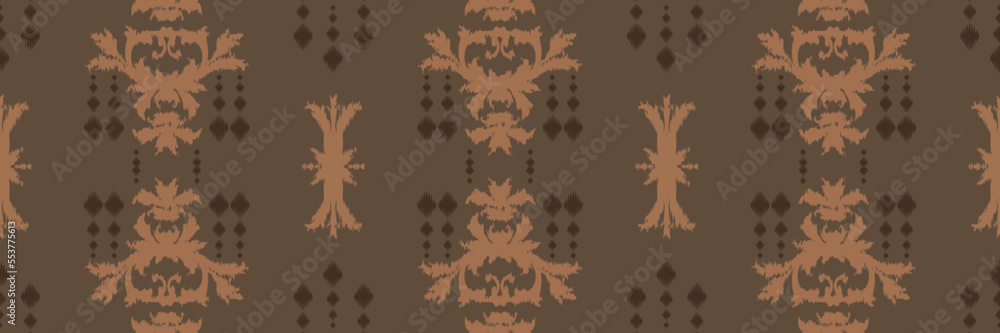 Motif Filipino ikat batik textile seamless pattern digital vector ...