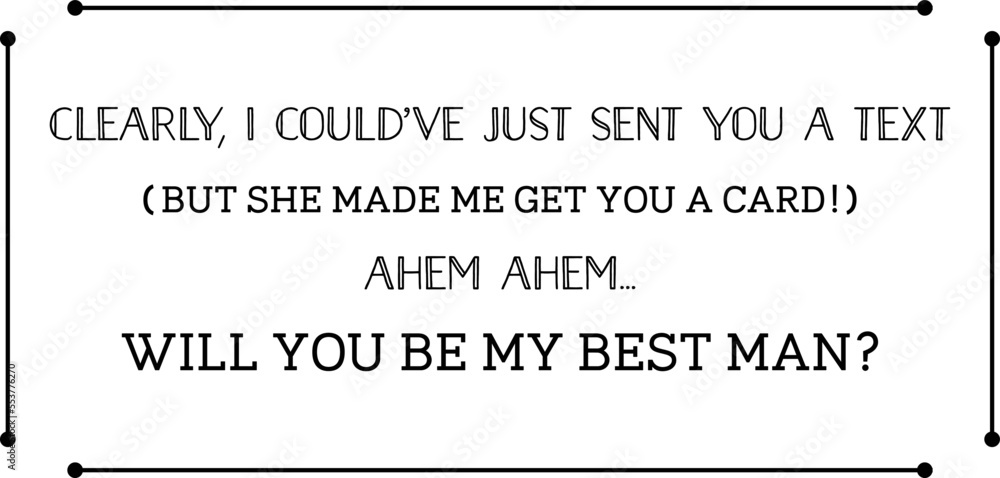 Clearly, I could’ve just sent you a text, (But she made me get you a ...