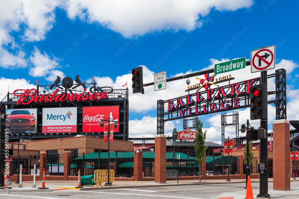 Busch Stadium Entrance