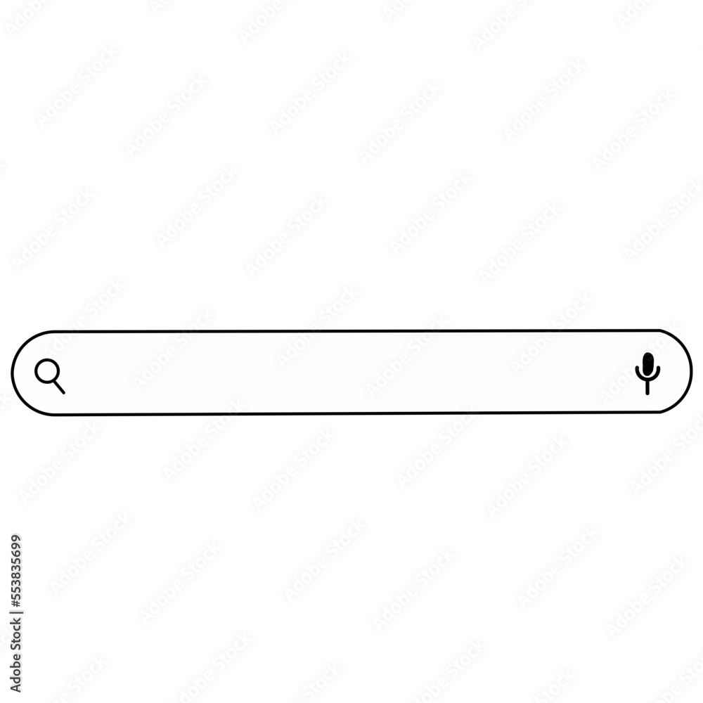 Search Bar Stock Vector | Adobe Stock